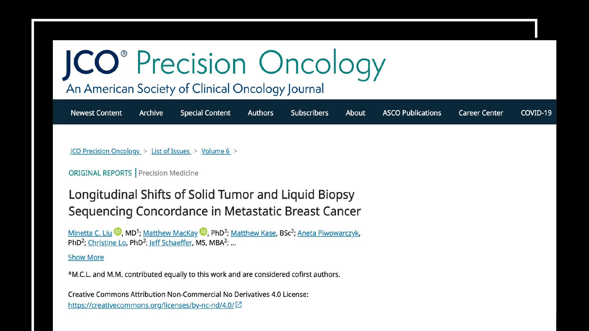 Tempus-led research paper in Nature: Integration of tumor extrinsic and ...