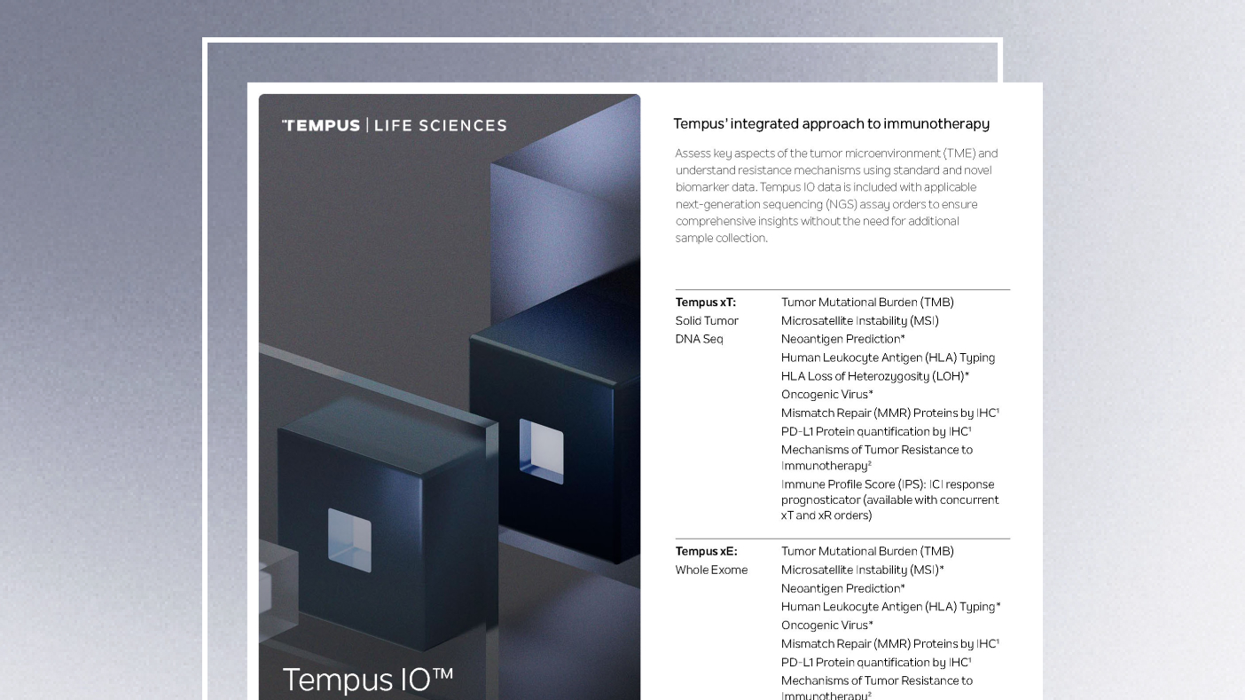 Tempus IO Overview - Tempus